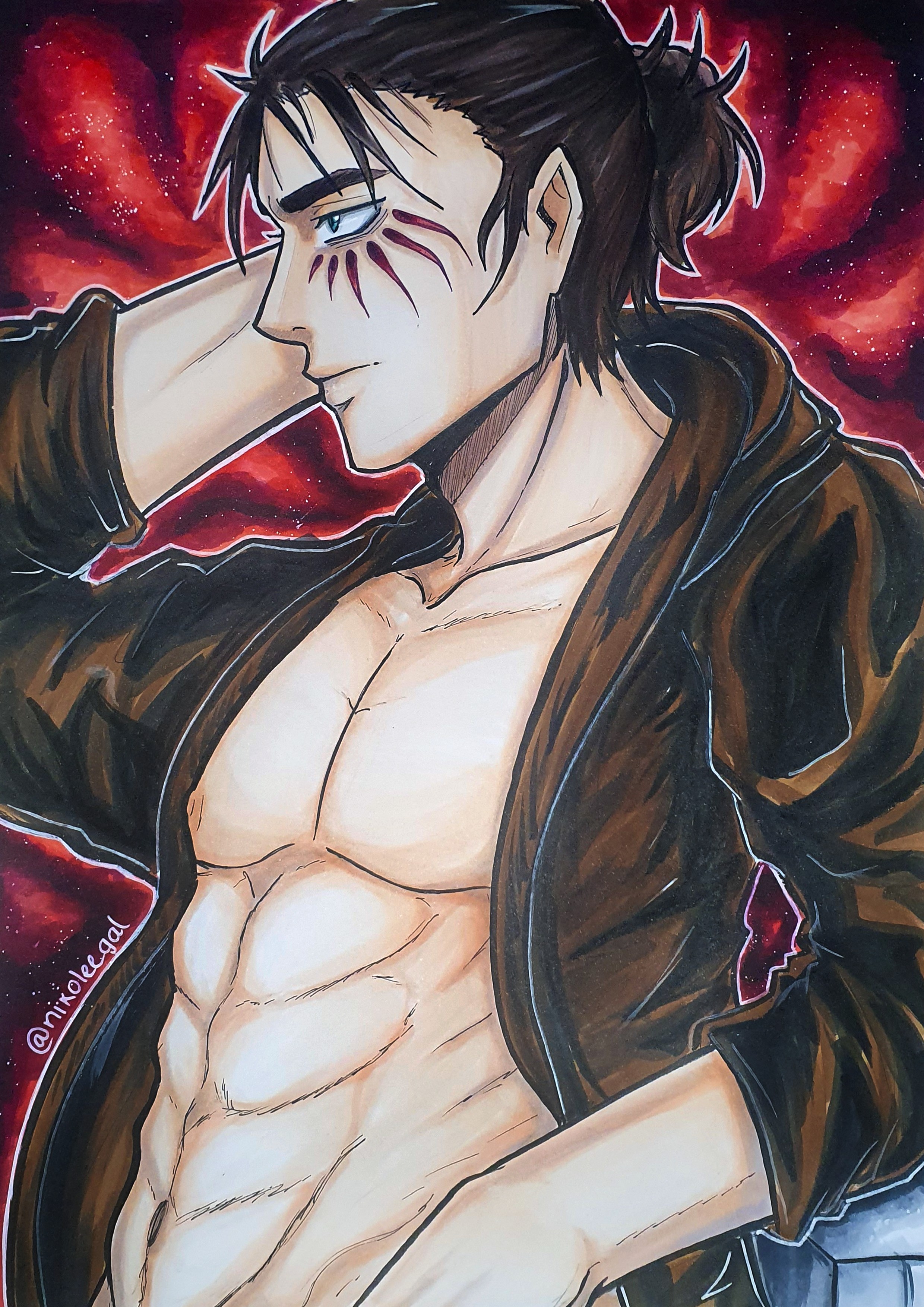 Eren Yeager Print On Storenvy
